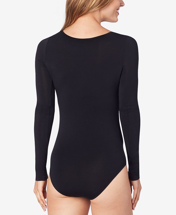 Cuddl Duds Softwear with Stretch Long Sleeve Bodysuit, Created for Macy ...