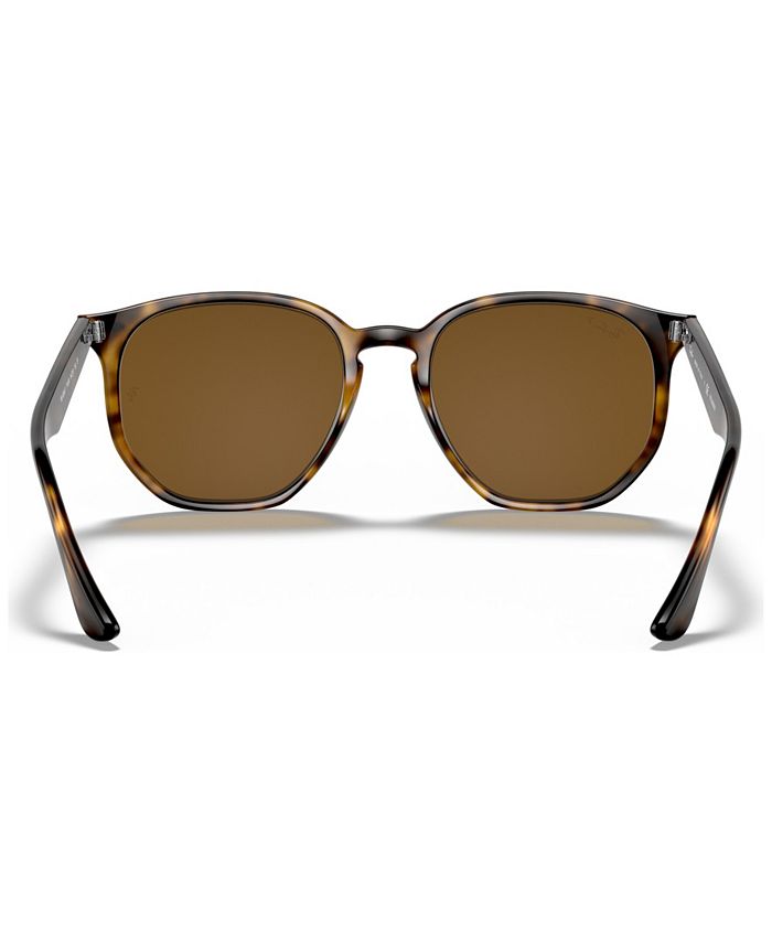 Ray-Ban Unisex Polarized Low Bridge Fit Sunglasses, RB4306F 54 - Macy's