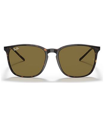 Ray-Ban Men's Low Bridge Fit Sunglasses, RB4387F 55 - Macy's