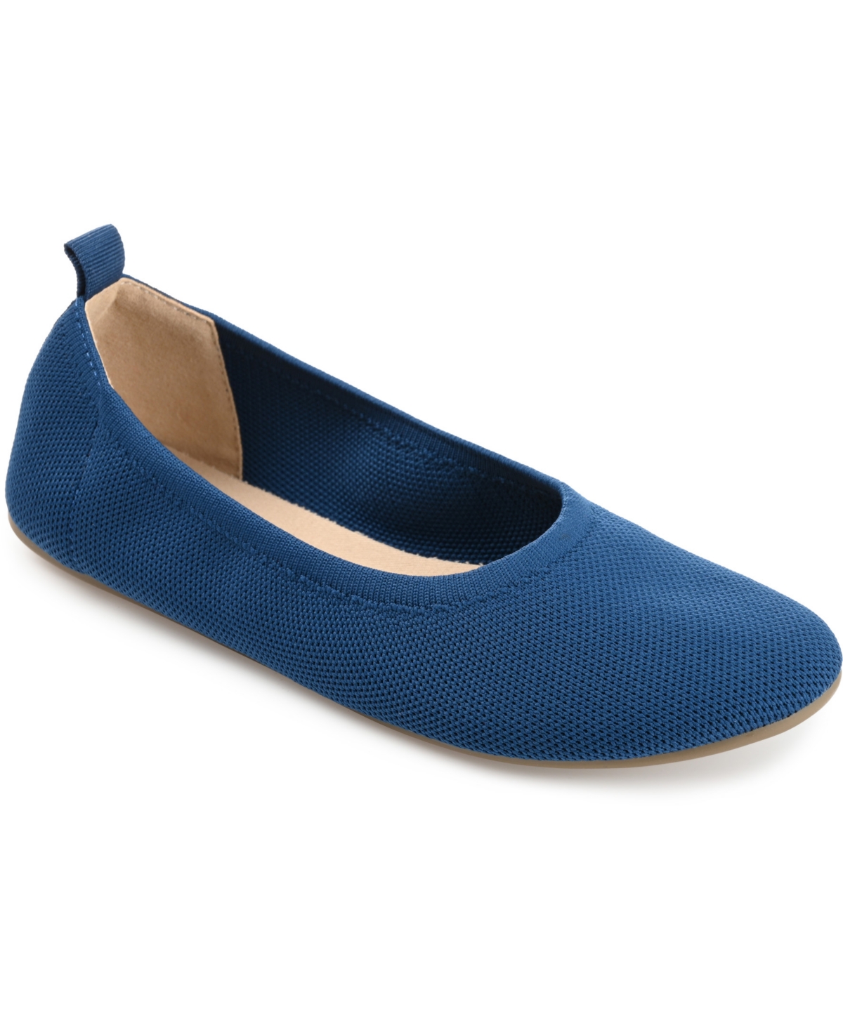 Click here for Journee Collection Womens Jersie Knit Flats - Navy prices