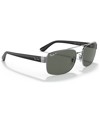 Ray-Ban Men's Polarized Sunglasses, RB3687 - Macy's