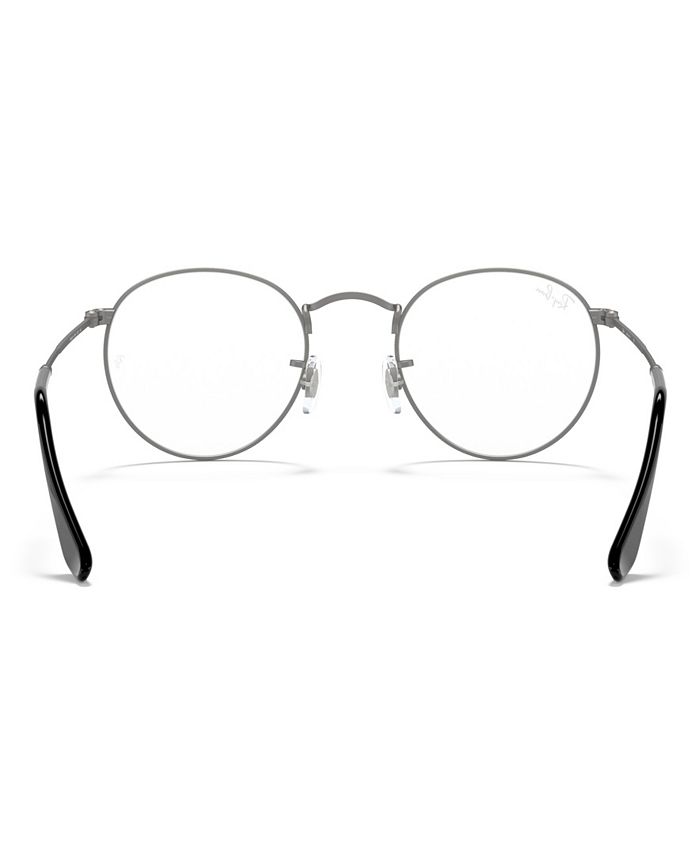 Ray-Ban RB3447V Round Metal Unisex Round Eyeglasses - Macy's
