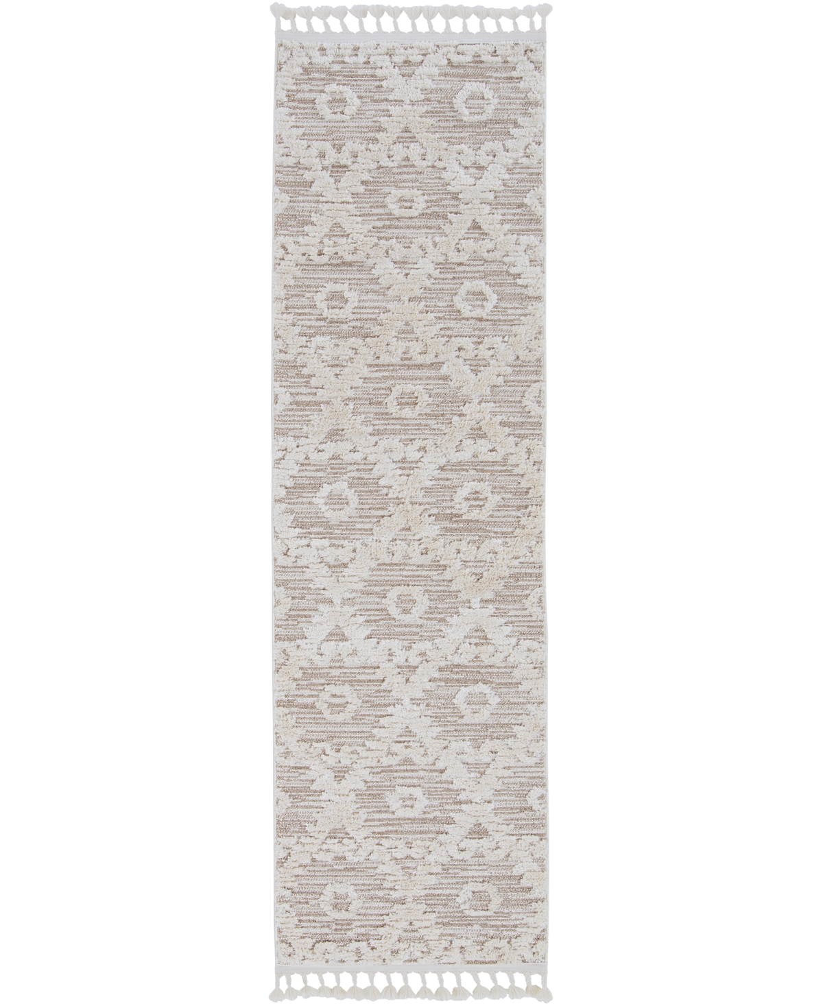 Click here for Kas Willow 1103 22 x 76 Runner Area Rug - Ivory prices