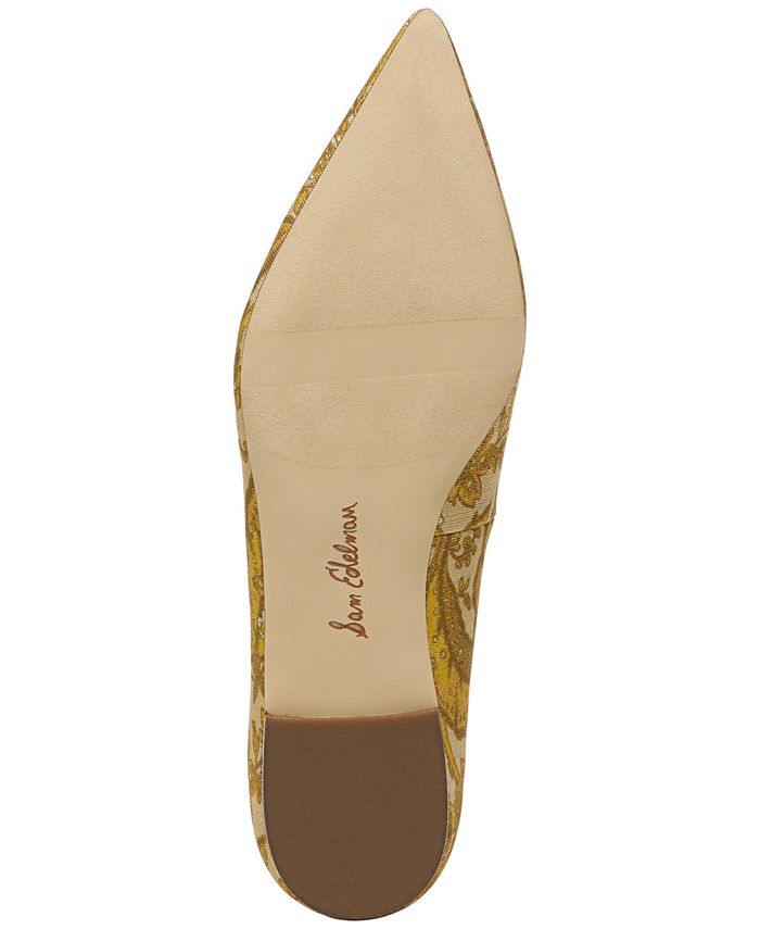 Sam Edelman Women's Wanda Pointed Toe Flats - Macy's