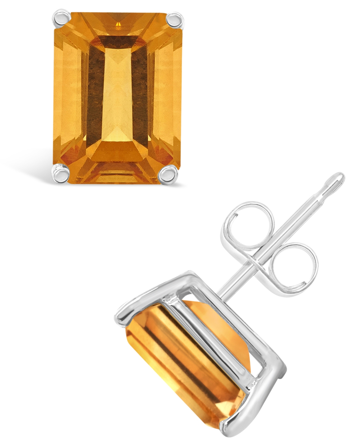 Click here for Citrine (3-1/5 ct. t.w.) Stud Earrings in 14K Yell... prices
