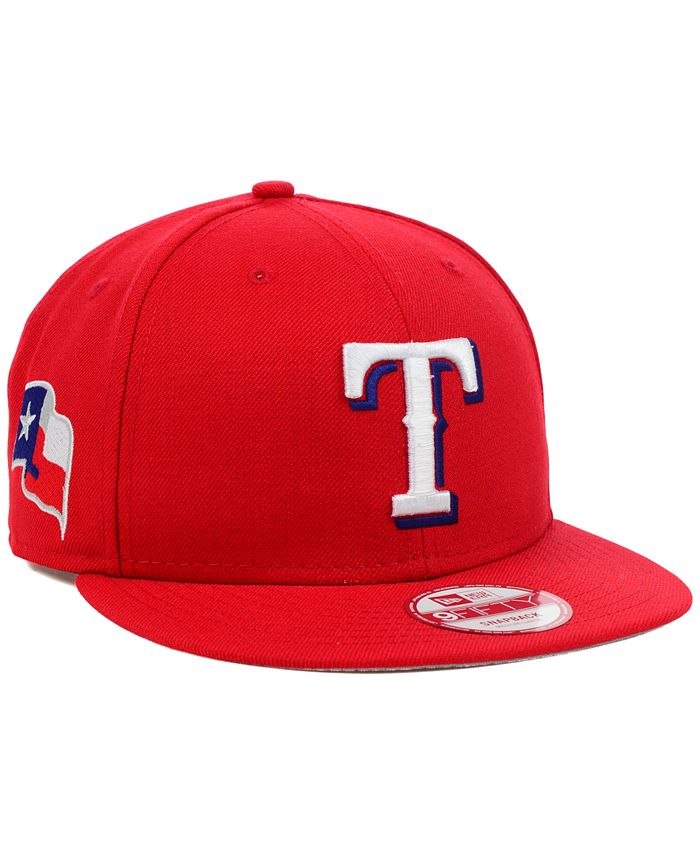 New Era Texas Rangers MLB 2 Tone Link 9FIFTY Snapback Cap - Macy's