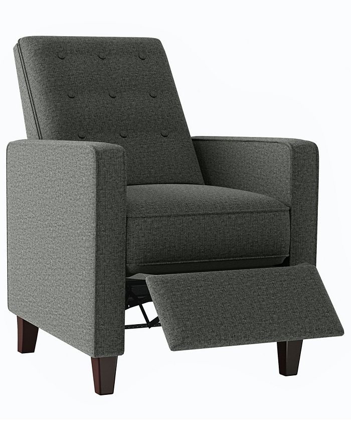 Handy Living Gruber Pushback Square-Arm Recliner Chairs, Set of 2 - Macy's