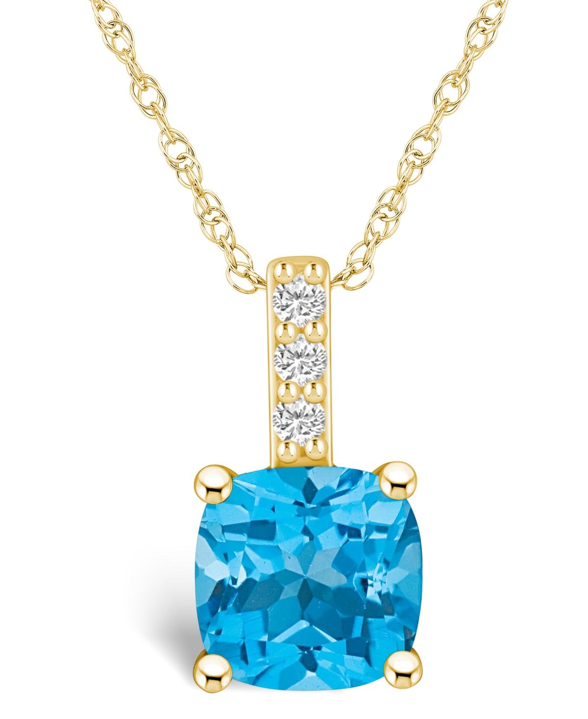 Click here for Macys Blue Topaz (2-3/4 Ct. T.w.) and Diamond Acce... prices