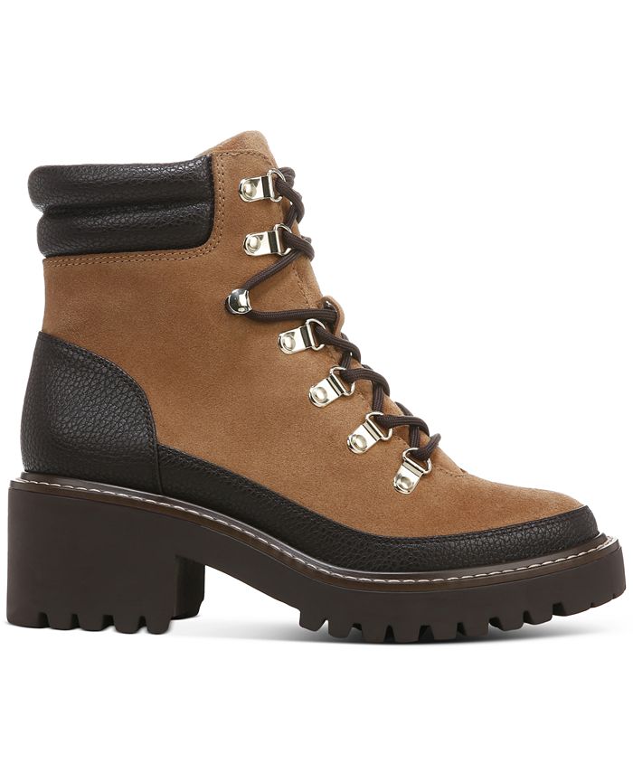 Giani Bernini Maddyson Lace-Up Log-Sole Memory Foam Booties, Created ...