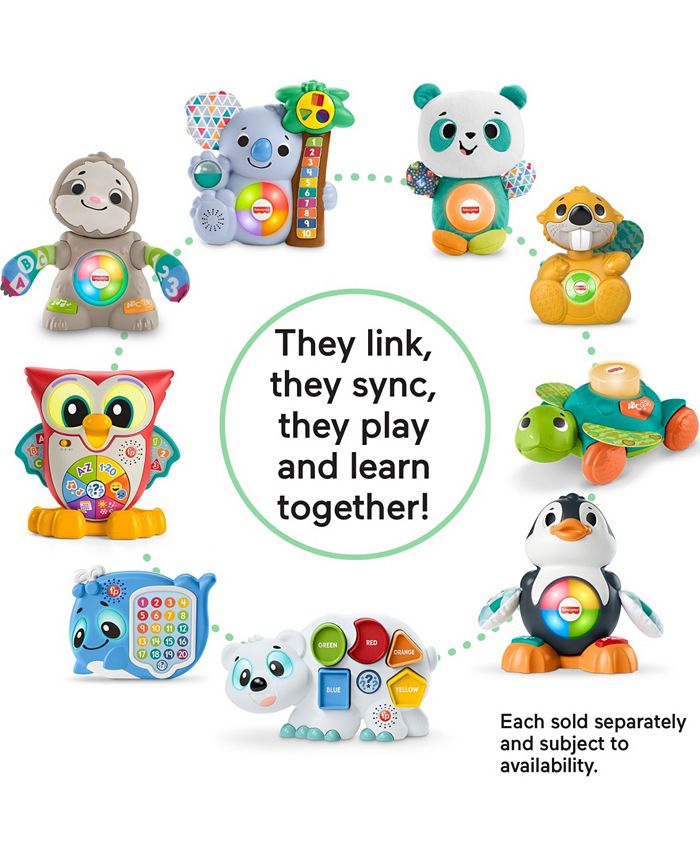 Fisher Price Linkimals Puzzling Shapes Polar Bear Set - Macy's