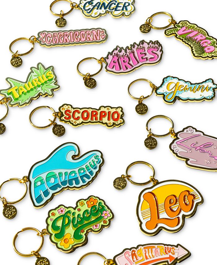 Wild Rose Shop + Studio Zodiac Keychain - Macy's