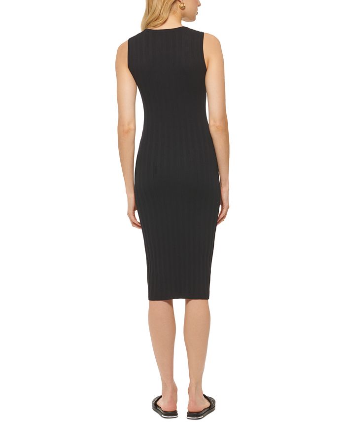 DKNY Jeans Women's Rib-Knit Tank Dress & Reviews - Dresses - Women - Macy's