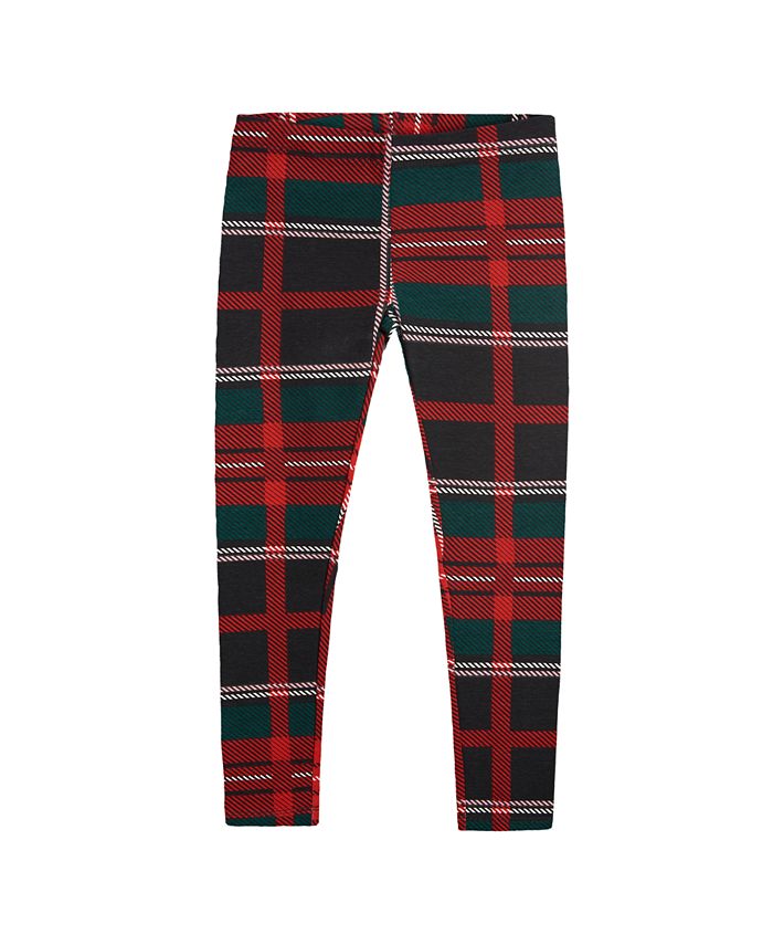 Epic Threads Little Girls Holiday Plaid Leggings, Created For Macy's ...