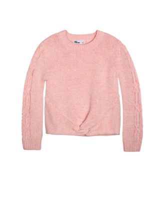 Epic Threads Girls Twist-Front Crewneck Sweater, Created for Macy's ...