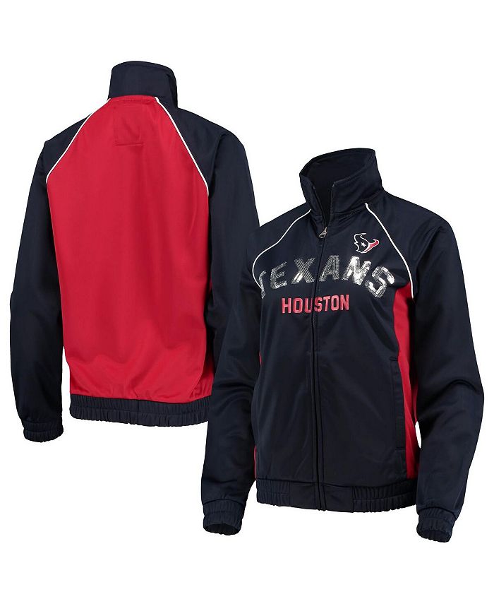G-III 4Her by Carl Banks Women's Navy, Red Houston Texans Backfield ...