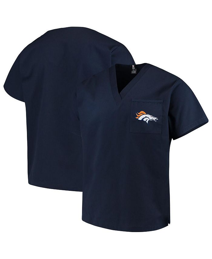 Concepts Sport Men's Navy Denver Broncos Scrub Top - Macy's
