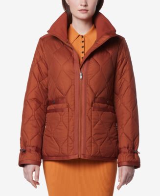 Andrew Marc Women's Devoe Quilted Coat - Macy's
