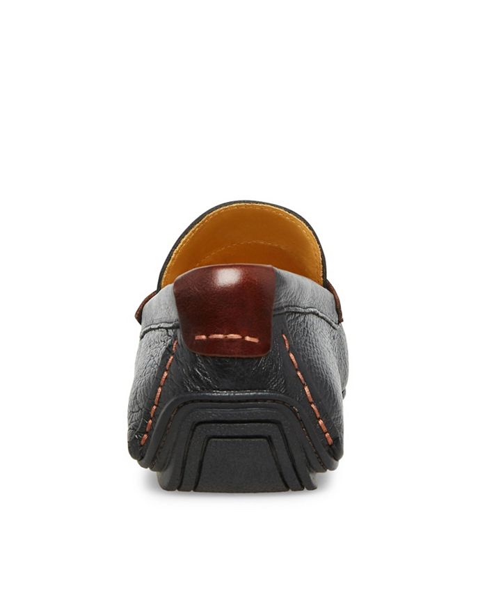 Steve Madden Men's Tatem Leather Penny Loafers - Macy's