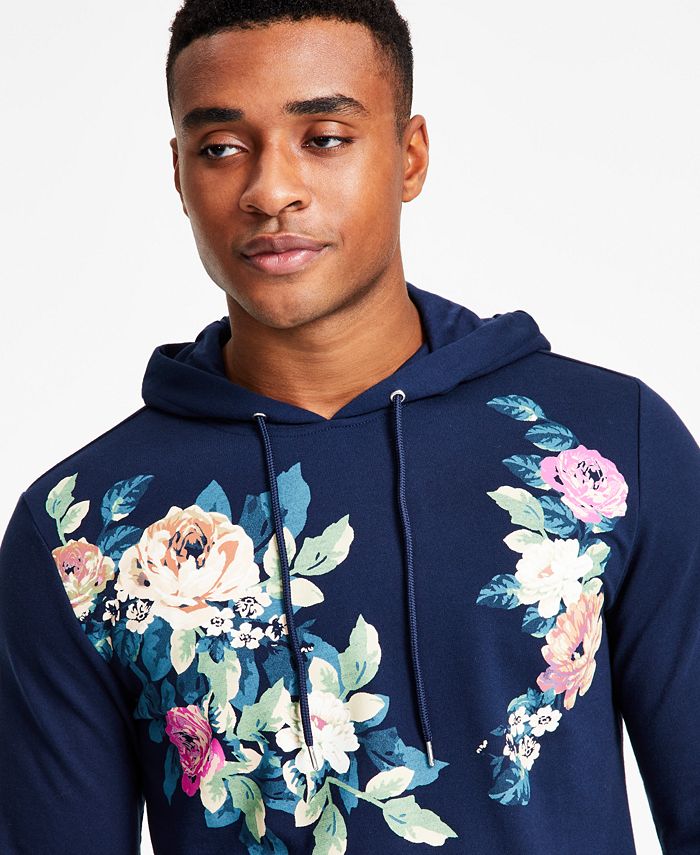 I N C International Concepts Mens Andres Regular Fit Floral Print