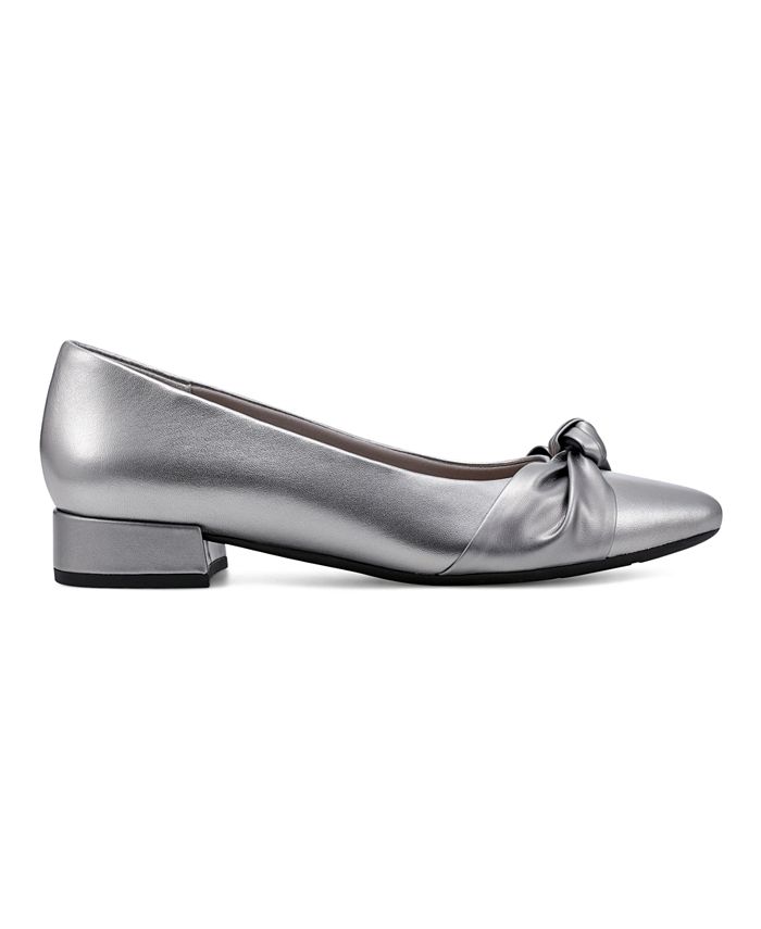 Easy Spirit Women's Eflex Caster Slip-on Block Heel Dress Pumps - Macy's