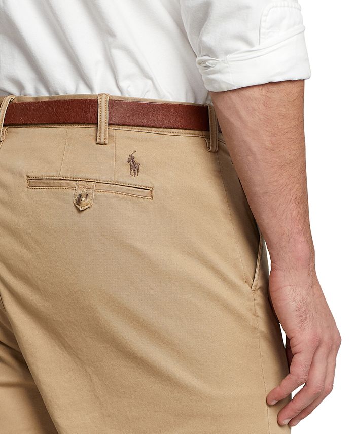 Polo Ralph Lauren Men's Stretch Classic-Fit Chino Pants - Macy's