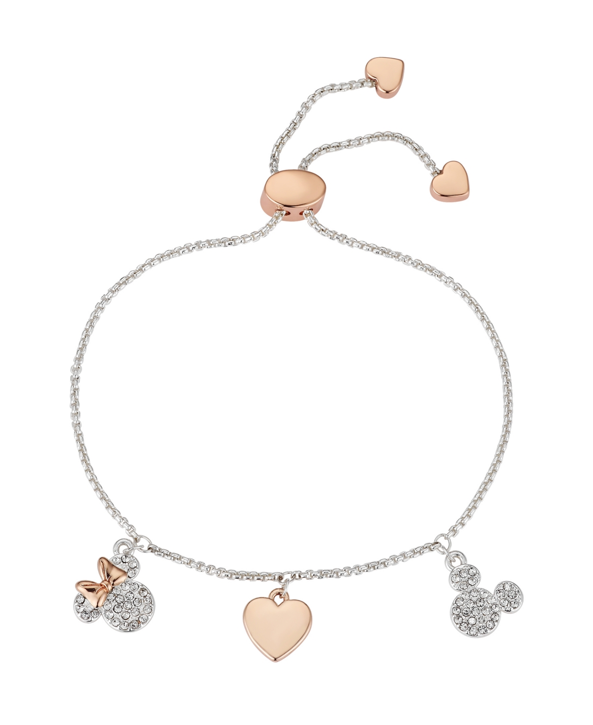 Click here for Disney Crystal Charm Bolo Bracelet (0.01 ct. t.w.)... prices
