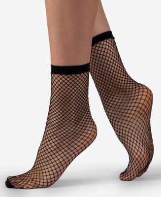 Italian Made Fishnet Socks - Macy's