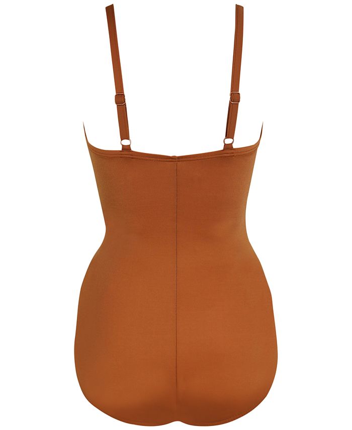 Miraclesuit Women's Mystique Underwire One-Piece Swimsuit - Macy's