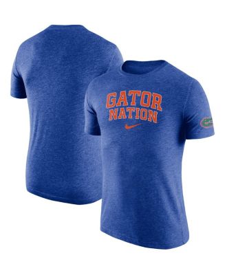 Men's Nike Royal Florida Gators 2-Hit Tri-Blend Performance T-shirt ...