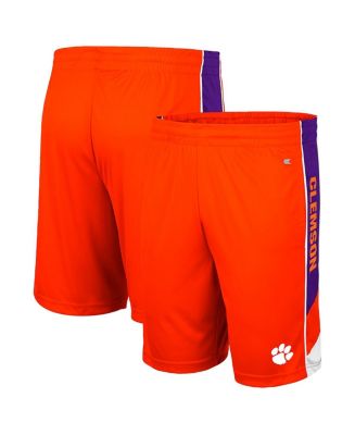 Big Boys Colosseum Orange Clemson Tigers Pool Side Shorts - Macy's