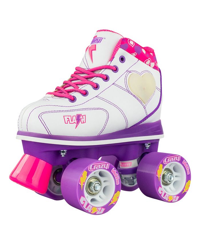 Crazy Skates Flash Roller Skates For Girls - Light Up Skates With Ultra ...