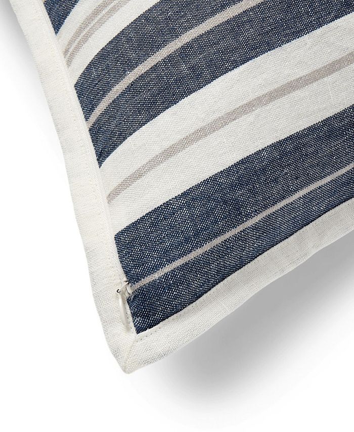 Lauren Ralph Lauren Dominique Yarn-Dyed Sham, European - Macy's