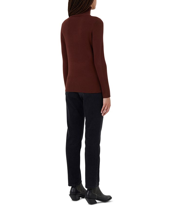 French Connection Women's Babysoft Front-Cutout Sweater & Reviews ...