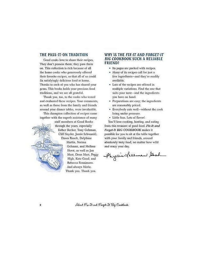 Barnes & Noble Fix-It and Forget-It Big Cookbook: 1400 Best Slow Cooker ...