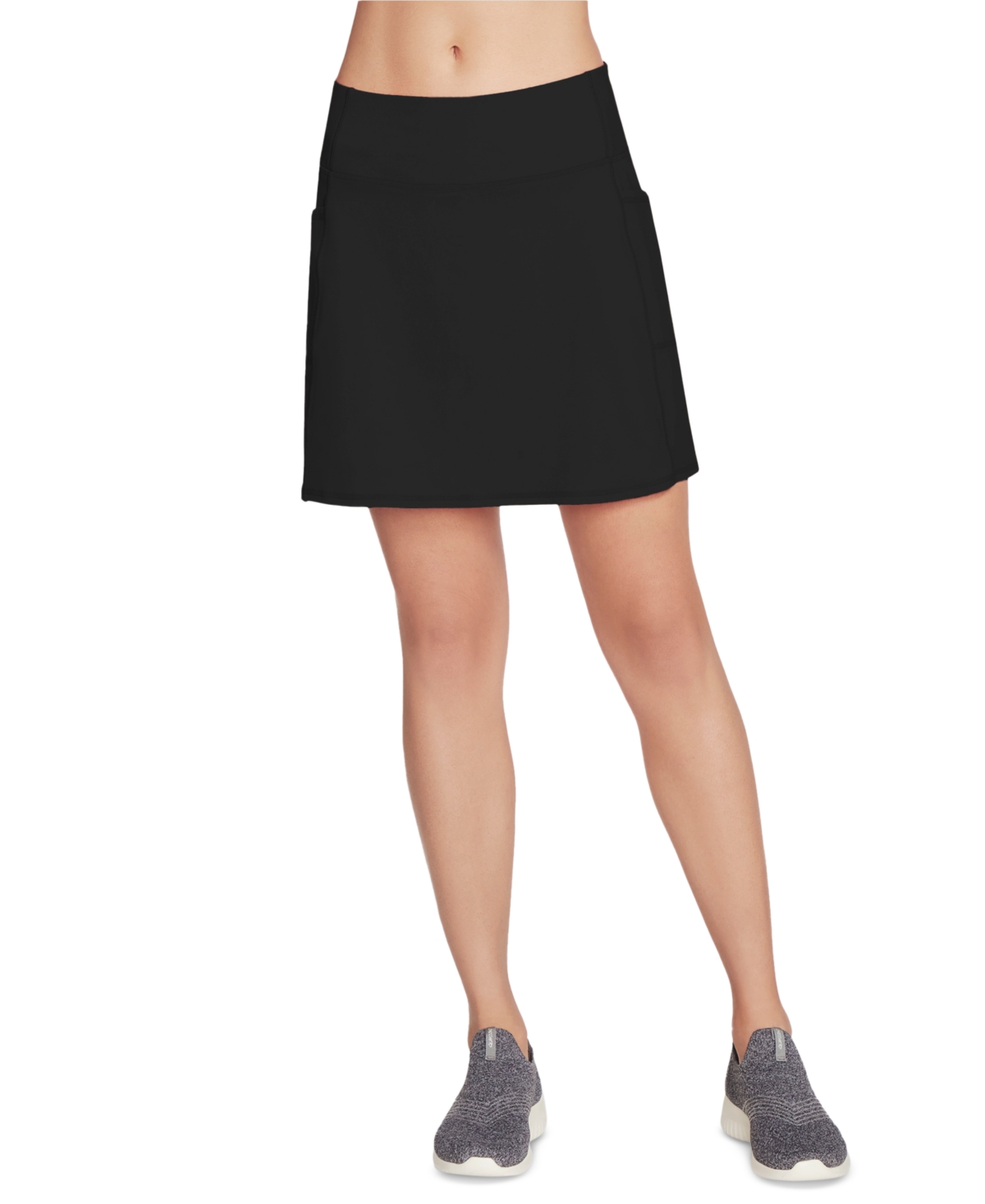Click here for Skechers Womens Go Walk 16  Skort - Bold Black prices
