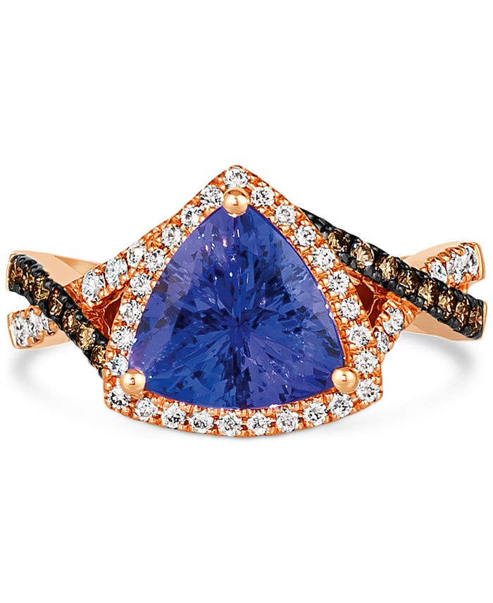 Le Vian Blueberry Tanzanite (2-1/4 ct. t.w.) & Diamond (1/2 ct. t.w ...
