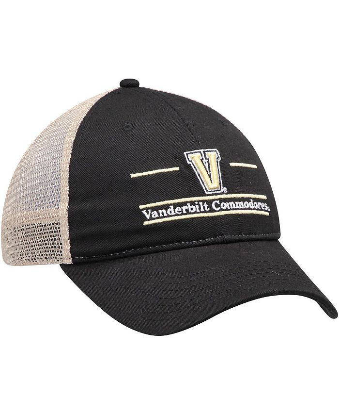 Game Men's The Black Vanderbilt Commodores Split Bar Trucker Adjustable ...