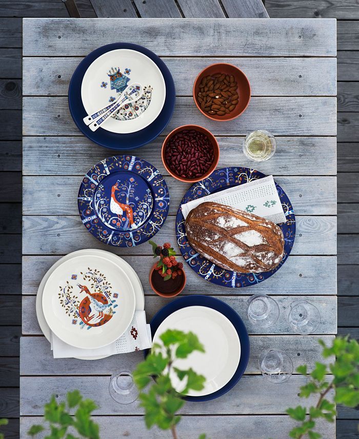 iittala Dinnerware, Taika Blue Collection - Macy's