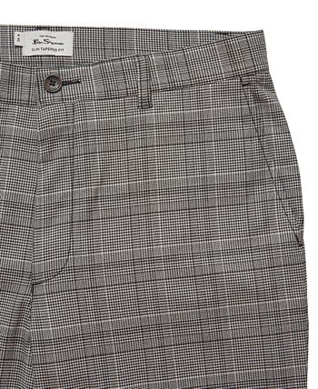 Ben Sherman Men's Heritage Check Slim-Fit Pants - Macy's