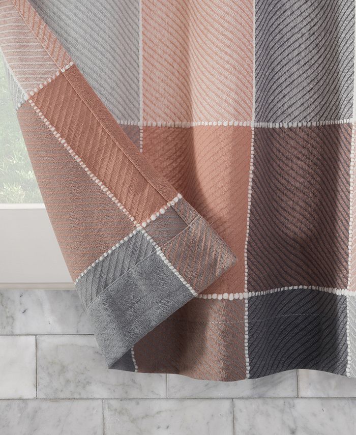 Archaeo Colorblock Plaid Curtain Collection - Macy's