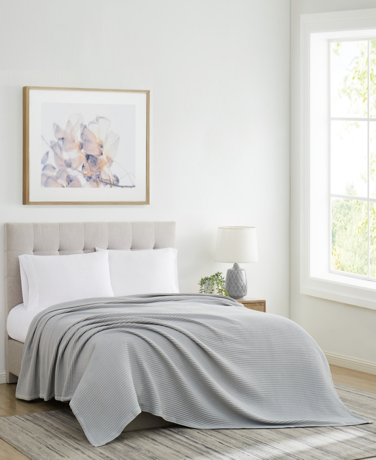 Click here for Cannon Heritage Waffle Blanket  Twin/Twin Xl - Gra... prices