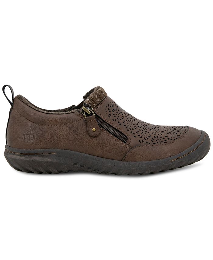 JBU Women's Amber Perforated Zipper Sneakers - Macy's