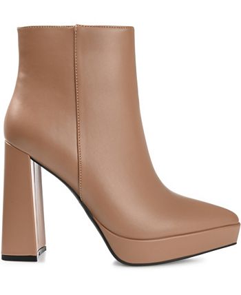 Journee Collection Women's Marnnie Pointed Booties - Macy's