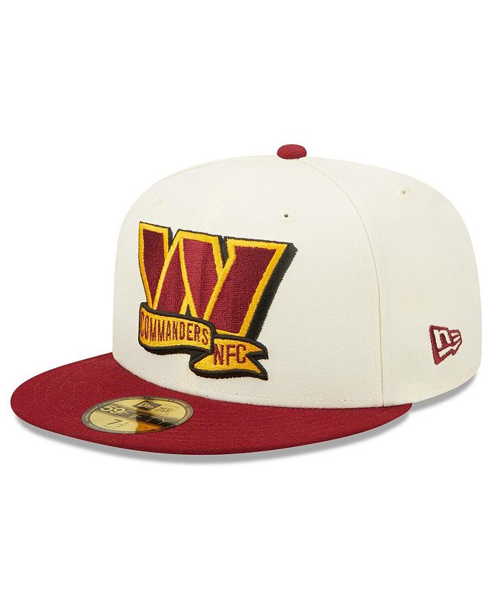 New Era Men's Cream, Burgundy Washington Commanders 2022 Sideline ...