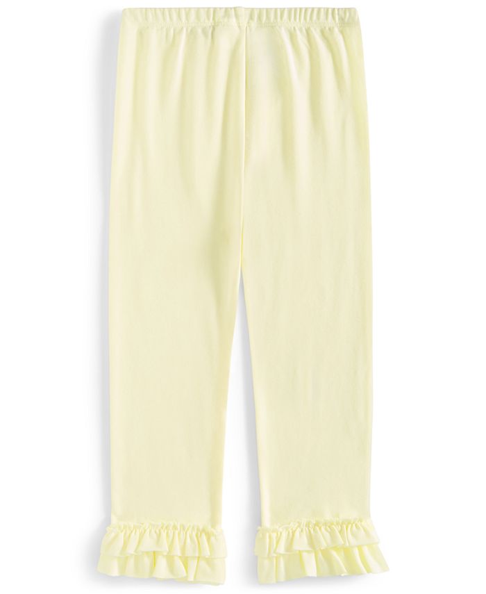 First Impressions Toddler Girls Ruffle Leggings, Created for Macy's ...