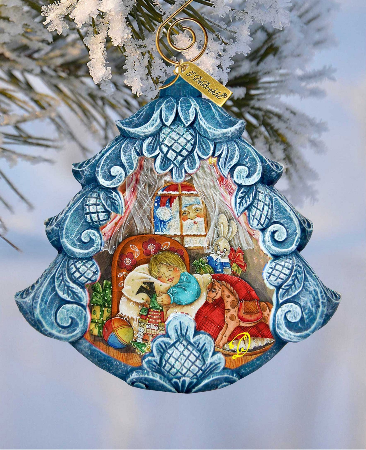 Click here for G.DeBrekht Night Before Christmas Tree Sculpted Or... prices
