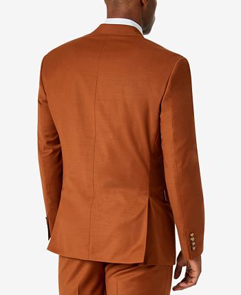 Tayion Collection Men's Classic-Fit Wool Blend Suit Jacket & Reviews ...