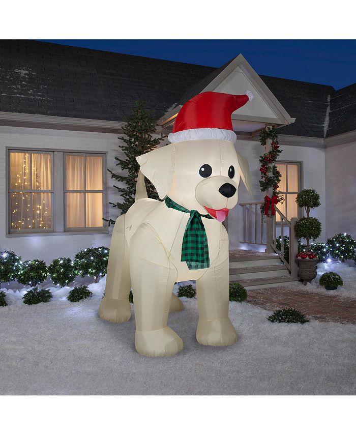National Tree Company 9' Inflatable Labrador Retriever - Macy's