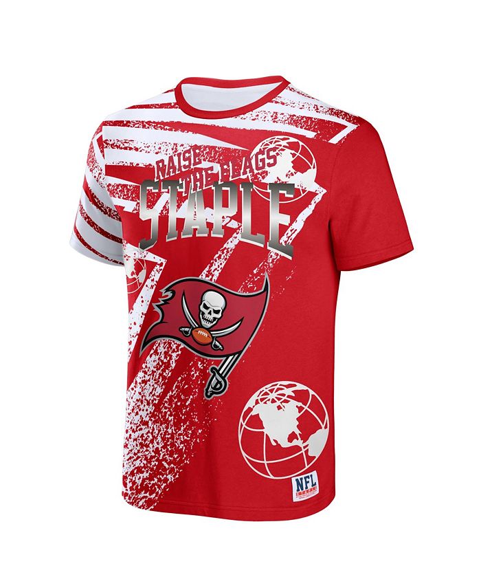 NFL Properties Men's NFL X Staple Red Tampa Bay Buccaneers Team Slogan ...