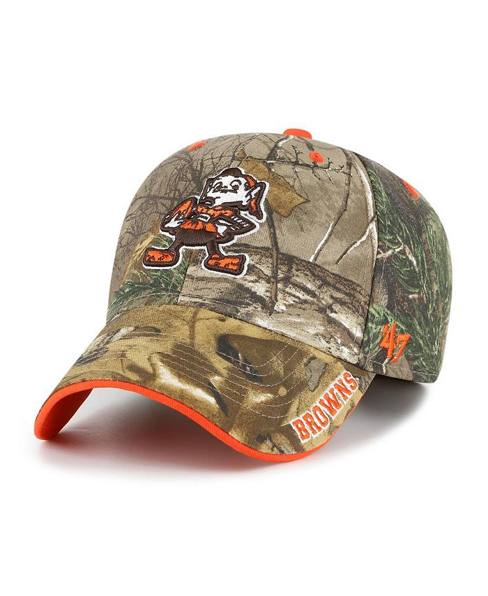 '47 Brand Men's '47 Realtree Camo Cleveland Browns Frost MVP Throwback ...